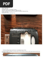 Using GSM SIM900 Arduino | PDF | Short Message Service | Arduino