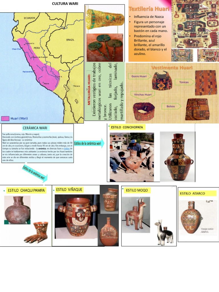 Cerámica Wari: Estilos y Usos | PDF