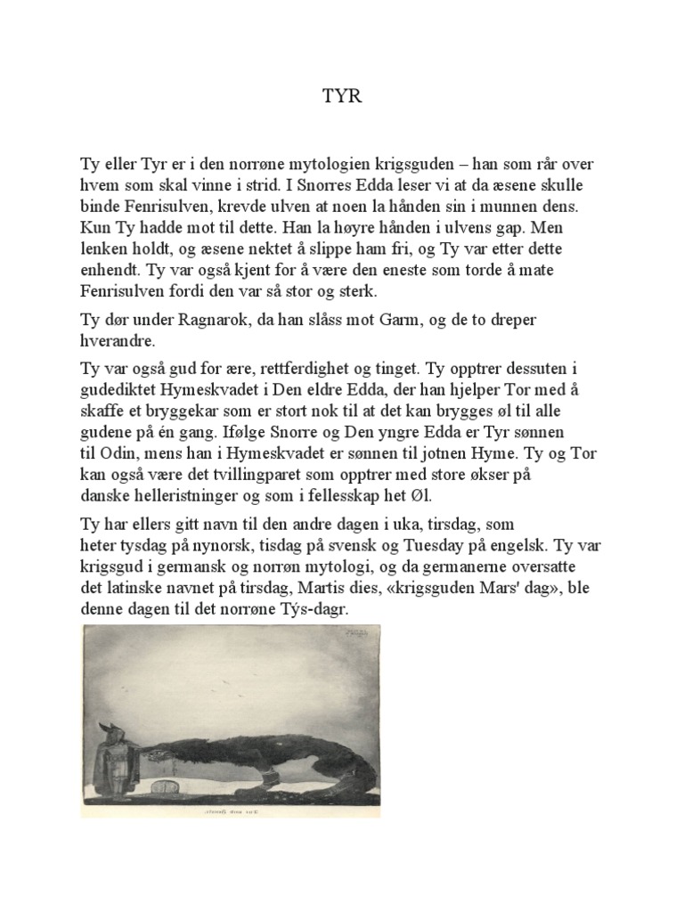 TYR | PDF