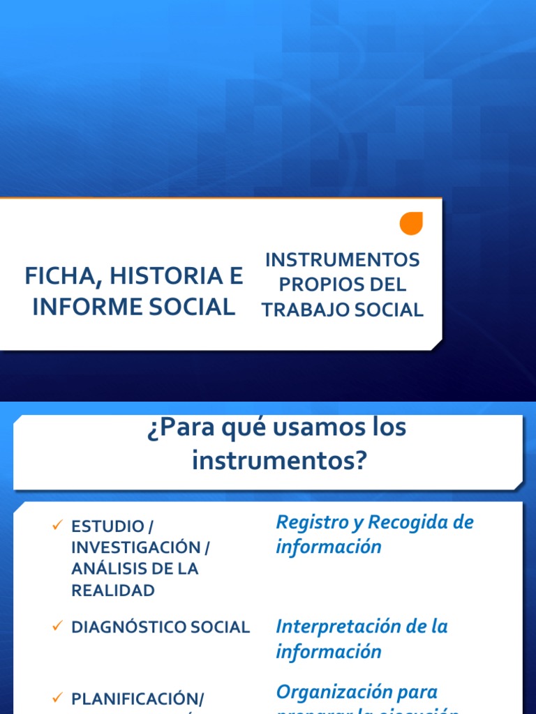 INFORME, HISTORIA Y FICHA SOCIAL Rev 2022 | PDF | Evaluación ...