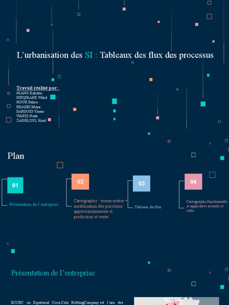 Cartographie des SI chez ECCBC | PDF | The Coca Cola Company | Économie