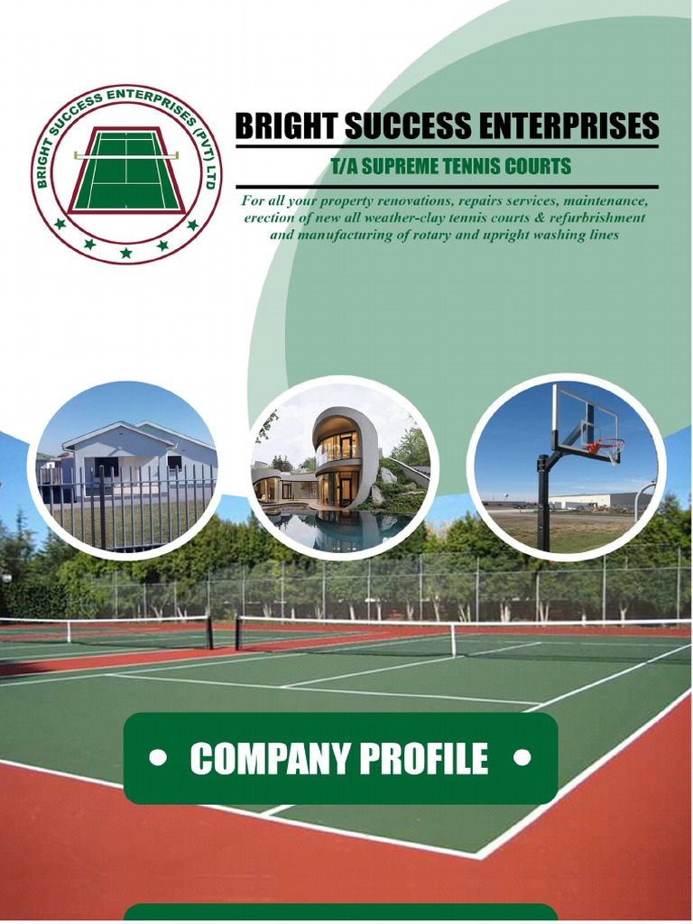 Bright Success: Services & Profile | PDF | Tile | Roof