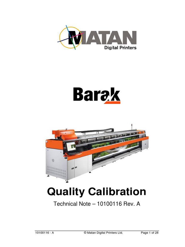 10100116-A BK Tec Note Quality Calibration | PDF | Calibration | Printer (Computing)