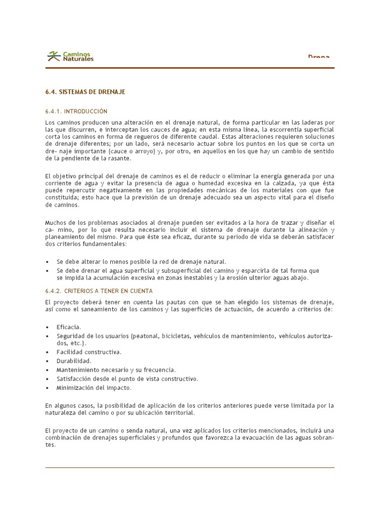 6.4. Sistema de Drenaje - tcm30-140102 | PDF | Precipitación | Colector ...