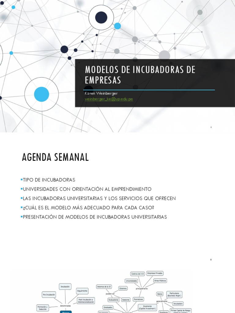 Modelos de Incubadoras de Empresas | PDF | Empresa de inicio | Pequeñas ...