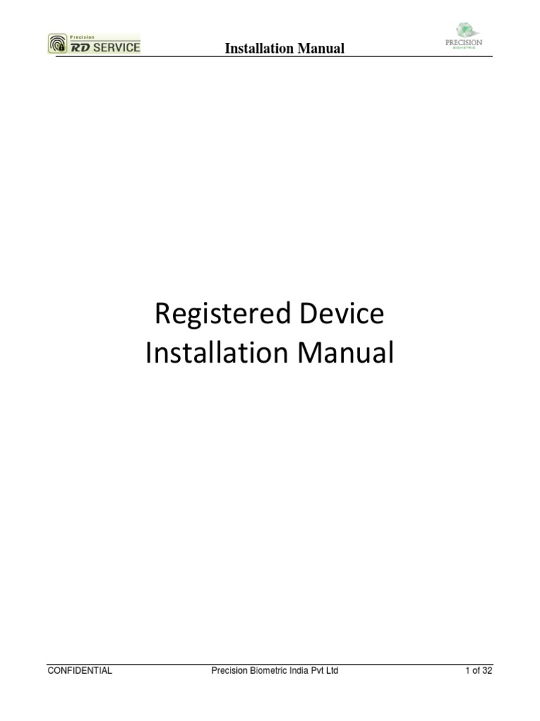 RegisteredDevice Installation Manual PB300 Windows v1.4 | PDF | Proxy Server | Installation ...