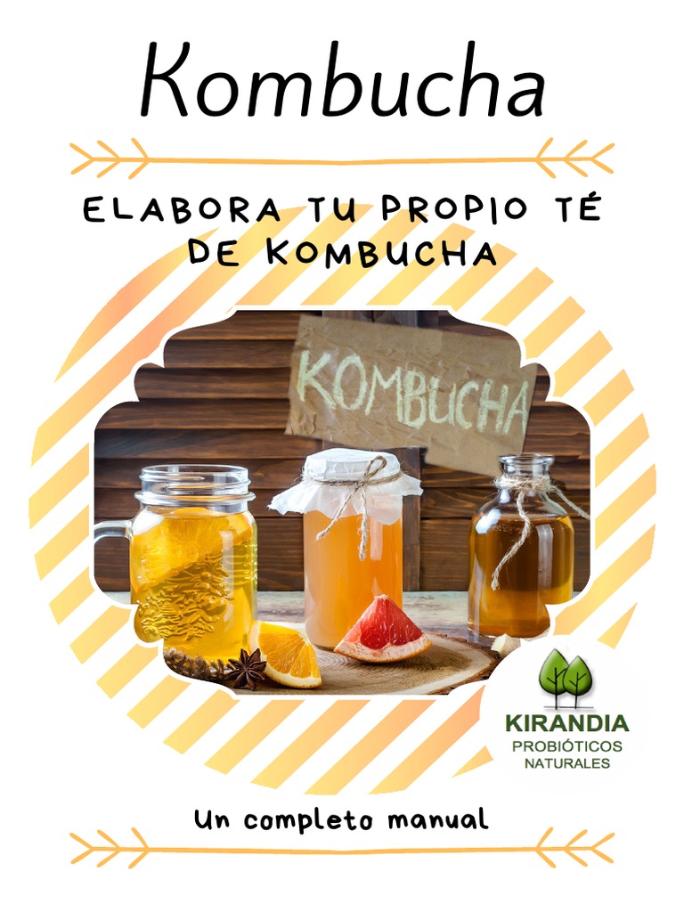 KIRANDIA - Preparar Su Propio Te de Kombucha | PDF | Té | Fermentación