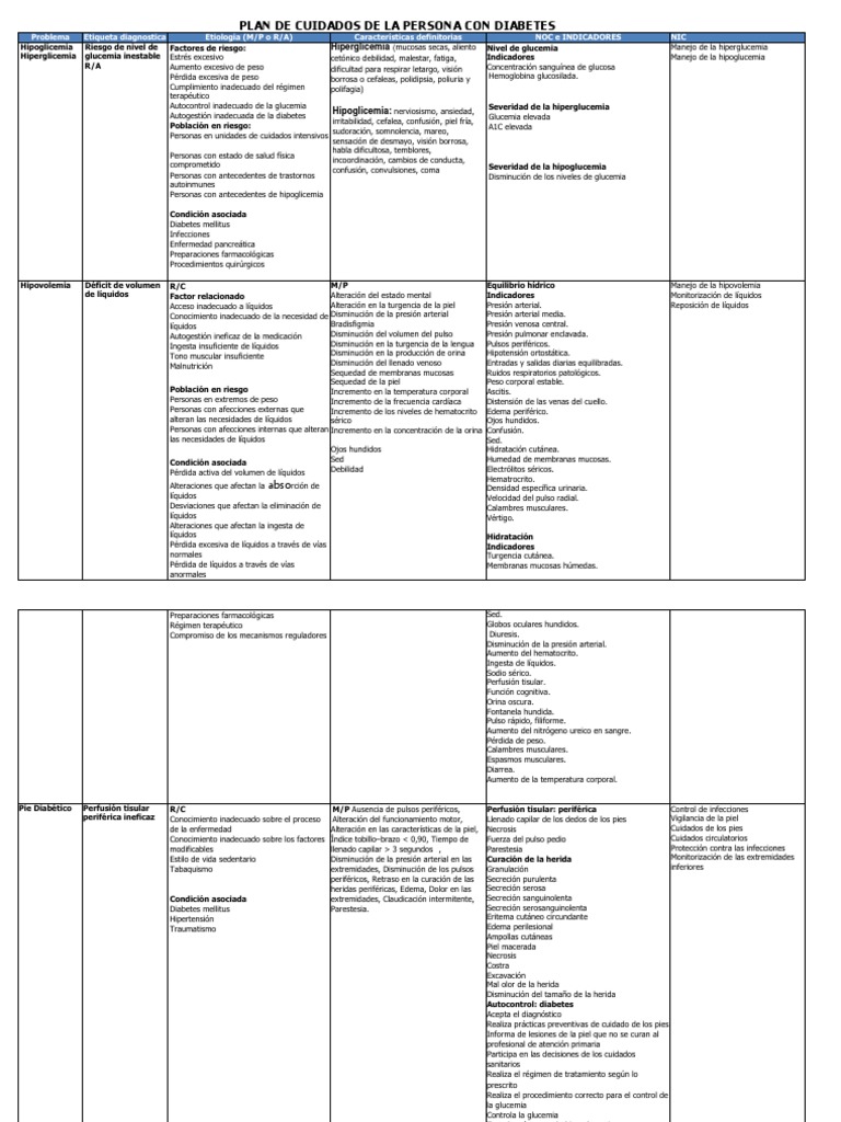 Nanda Laboratorio Diabetes 2022-1 | PDF | Diabetes | Hipoglucemia
