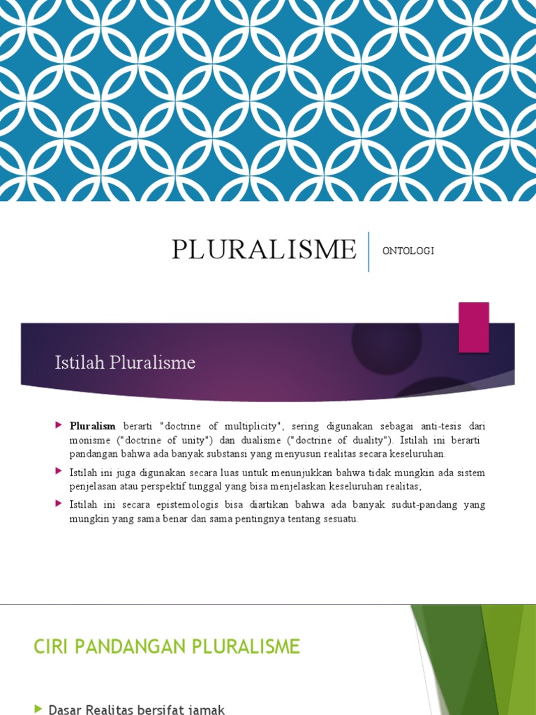 PLURALISME | PDF