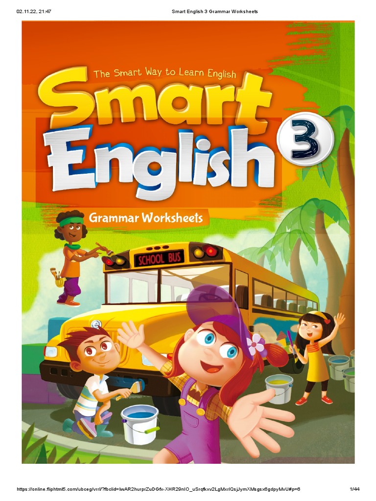 Smart English 3 Grammar Worksheets | PDF