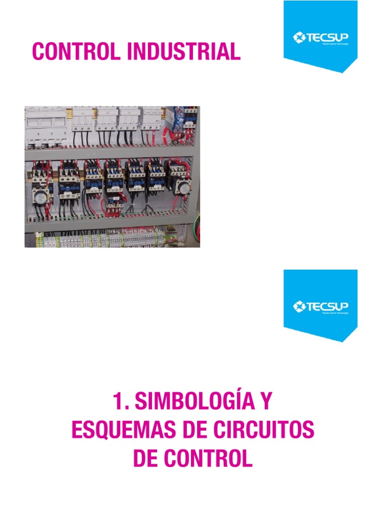 Simbología y Esquemas de Circuitos de Control (2) | PDF | Bienes manufacturados | Cinemática