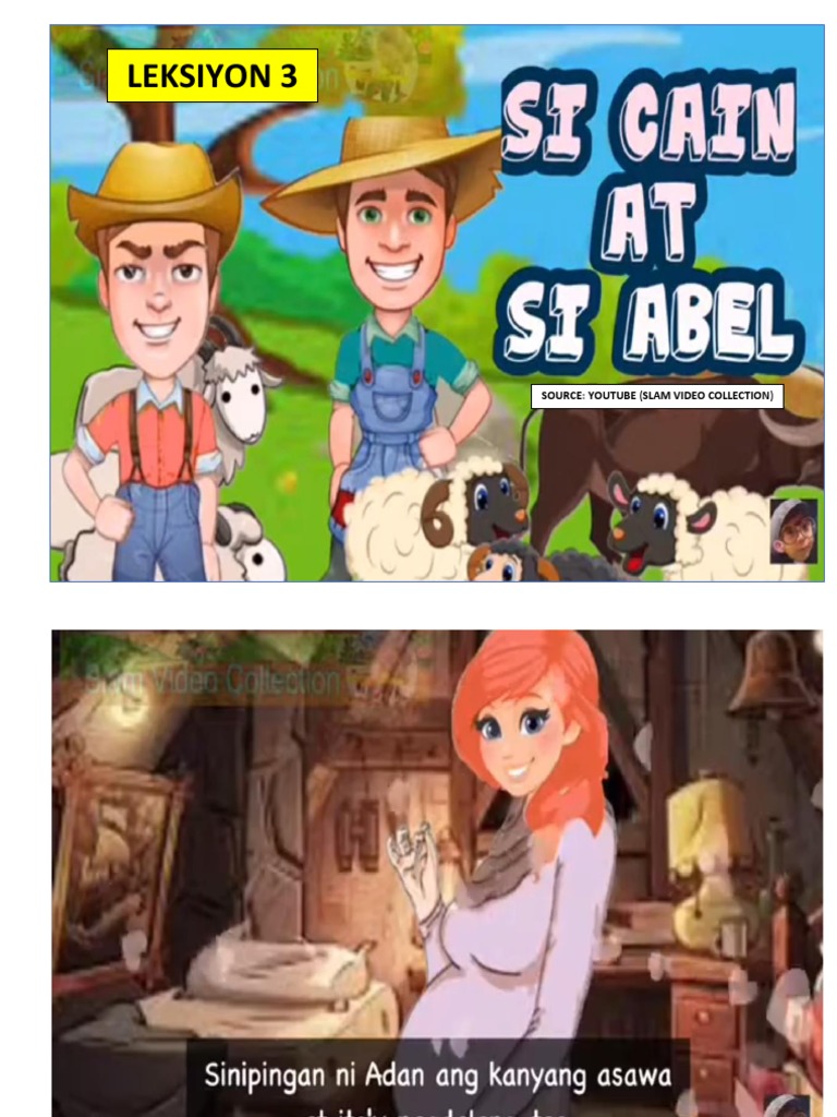 Lesson 3 - Si Abel at Si Cain | PDF