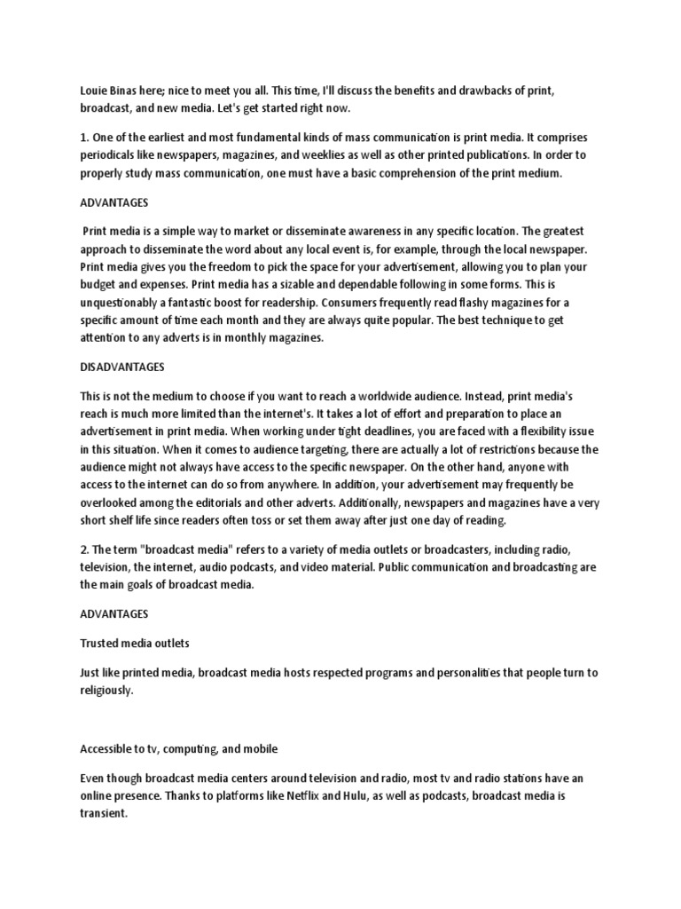 MIL Week 5 Performance Video | PDF | Mass Media | Advertising