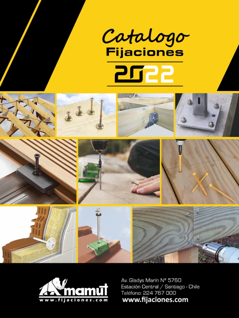 Mamut Fijaciones | PDF | Tornillo | Bienes manufacturados