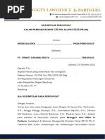 Contoh RISALAH PERUNDINGAN BIPARTIT | PDF | Bisnis | Hukum