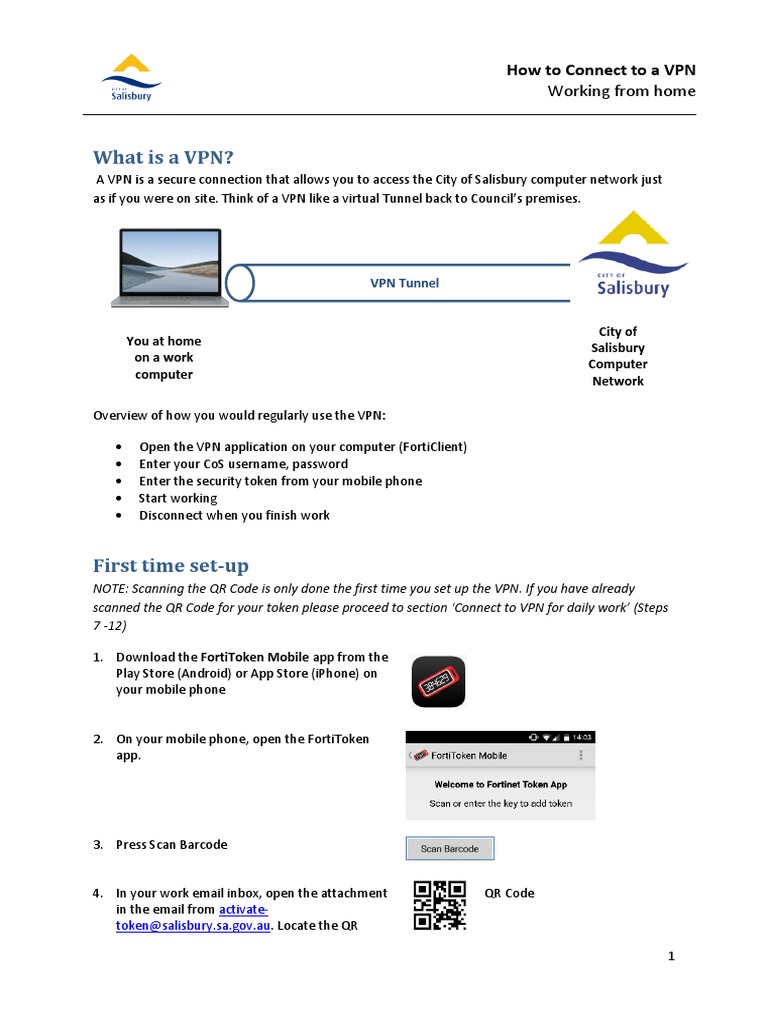 How To Connect To A VPN | PDF | Qr Code | Virtual Private Network
