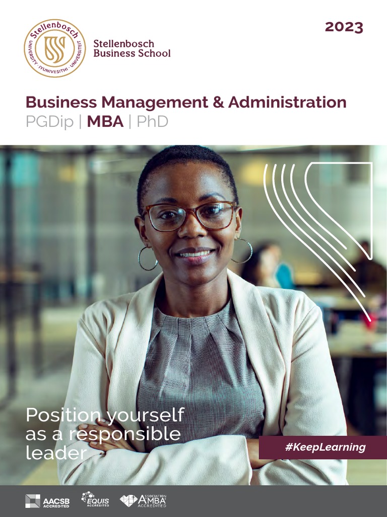 Business Management Administration MBA 2023 01 | PDF | Strategic ...