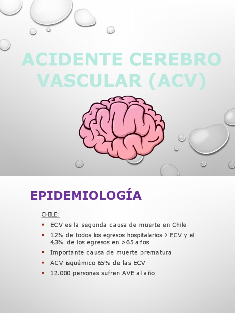 Acidente Cerebro Vascular (Acv) | PDF | Carrera | Isquemia