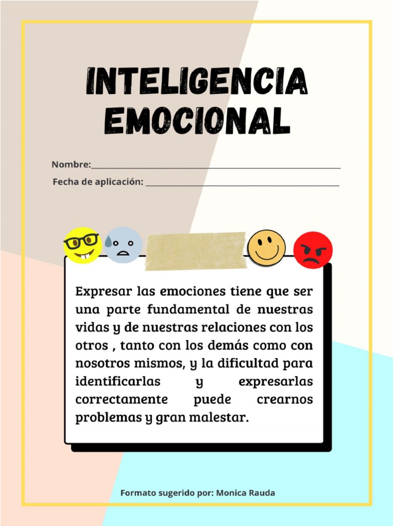 Ejercicios para Inteligencia Emocional | PDF | Las emociones | Inteligencia emocional