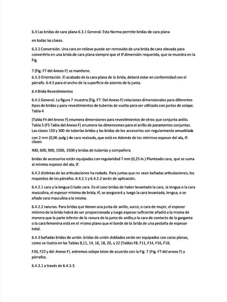 PDF 7 Tolerancias de Acuerdo A Asme B 165 Rayado de Bridas Compress ...