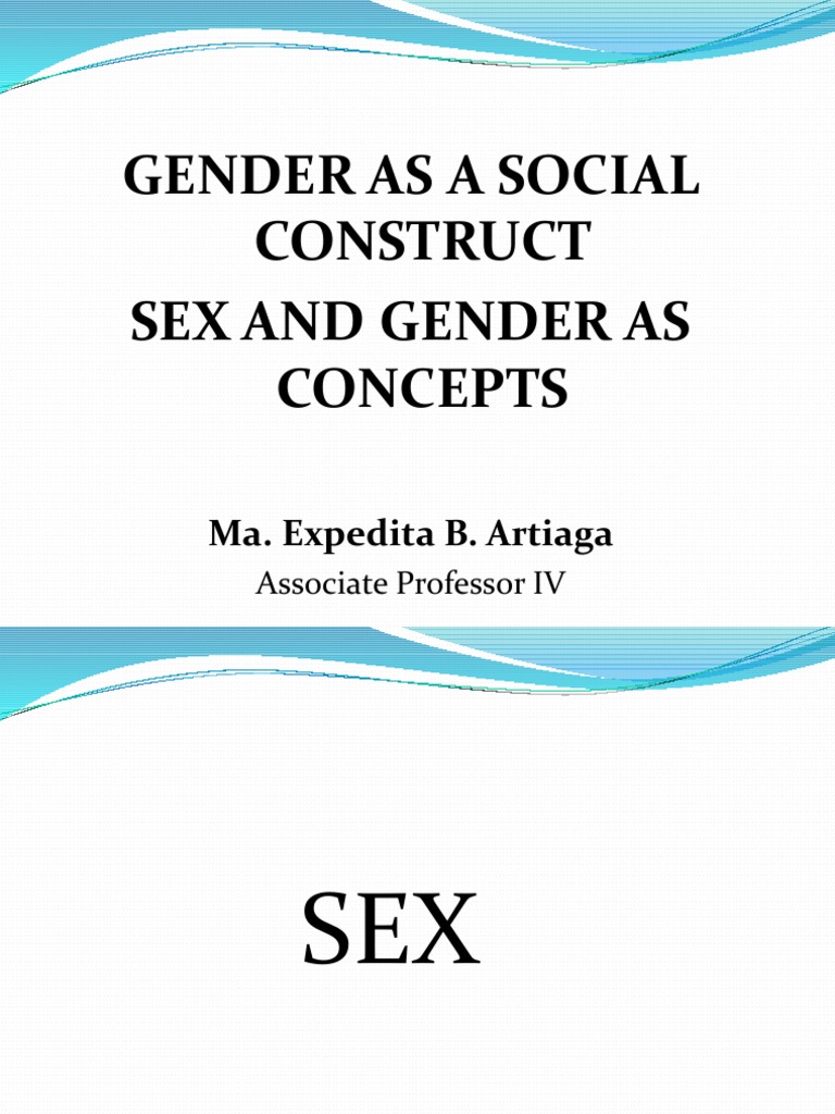 Basic Gender and Development Concepts | PDF | Gender | Gender Studies