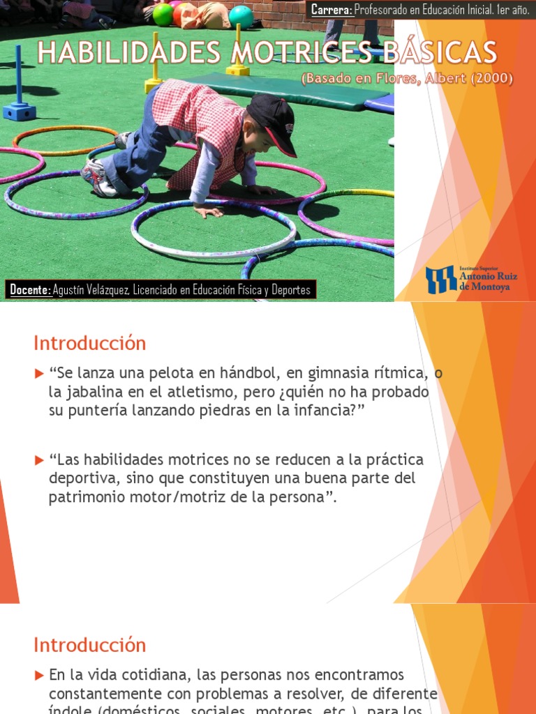 Habilidades Motrices Básicas | PDF | Aprendizaje | Motivación