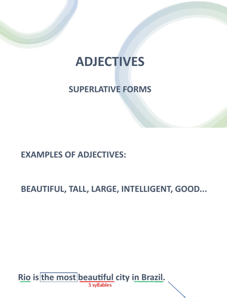 Superlatives | PDF | Language Arts & Discipline
