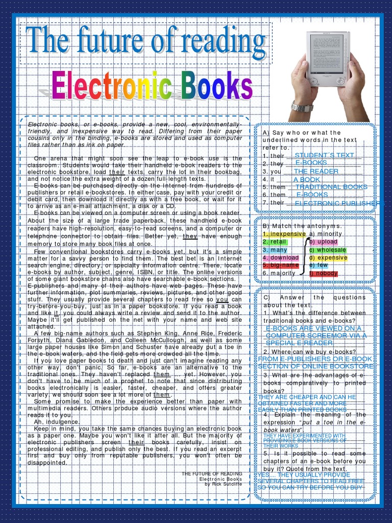 The Future of Reading Hecho | PDF | Books | Electronic Publishing
