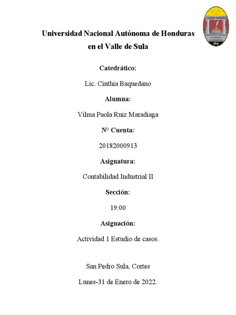 Vilma Ruiz Actividad1 | PDF | Planificación de recursos empresariales ...