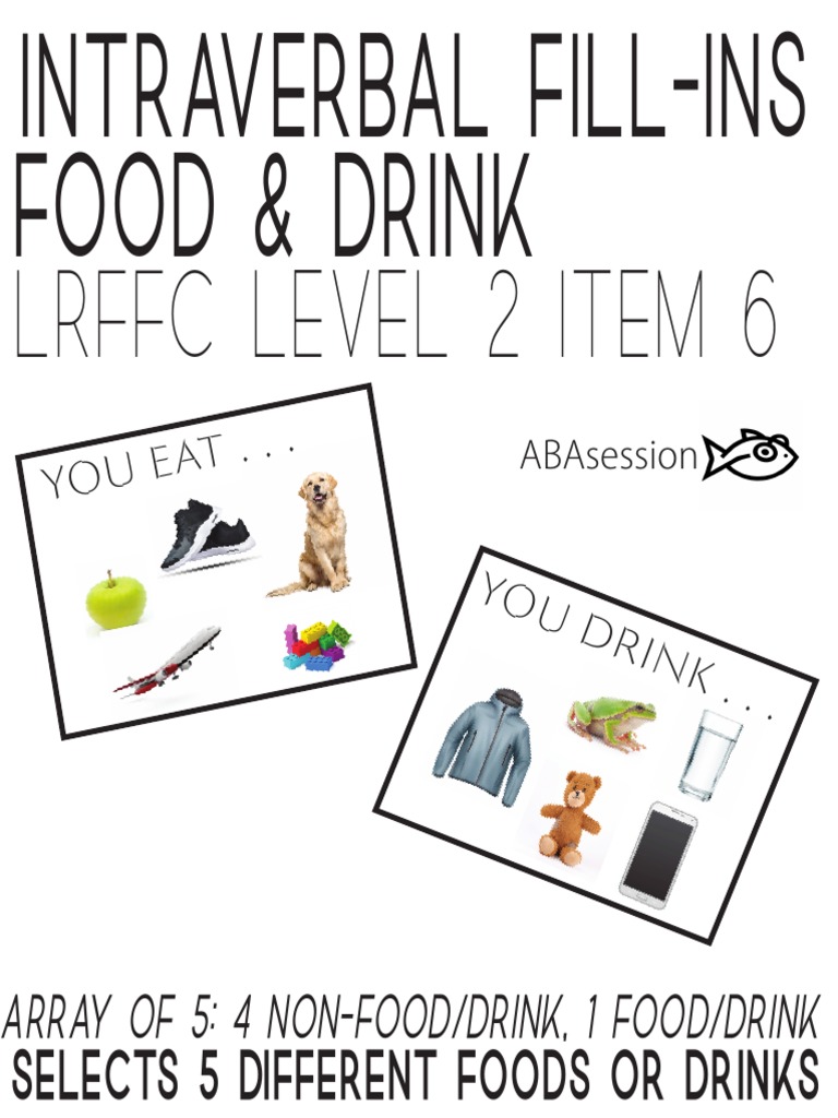 LRFFC Level 2 Item 6: You Ea T - . | PDF