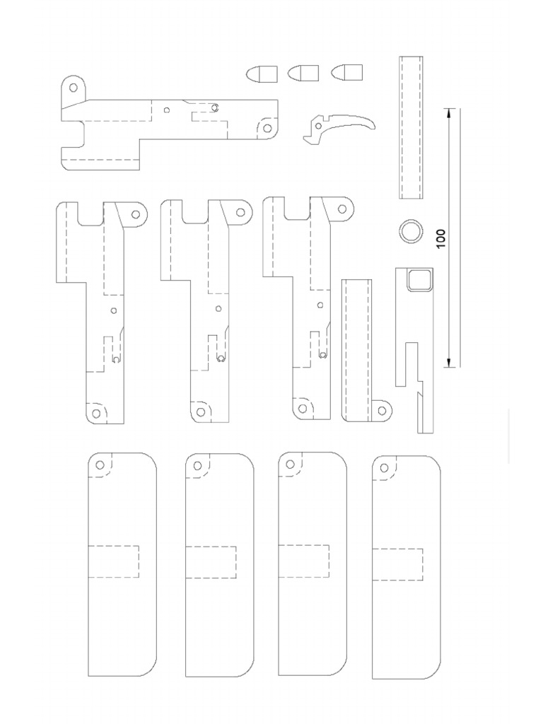 Life Card Gun Template | PDF