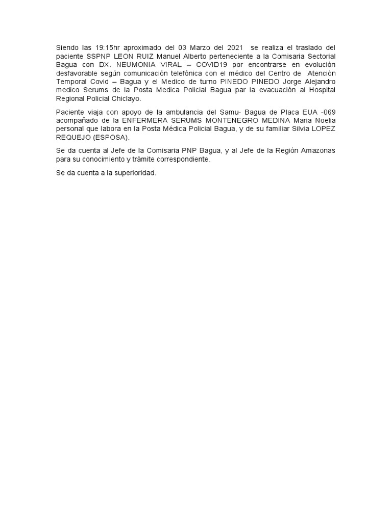 Nota Informativa | PDF