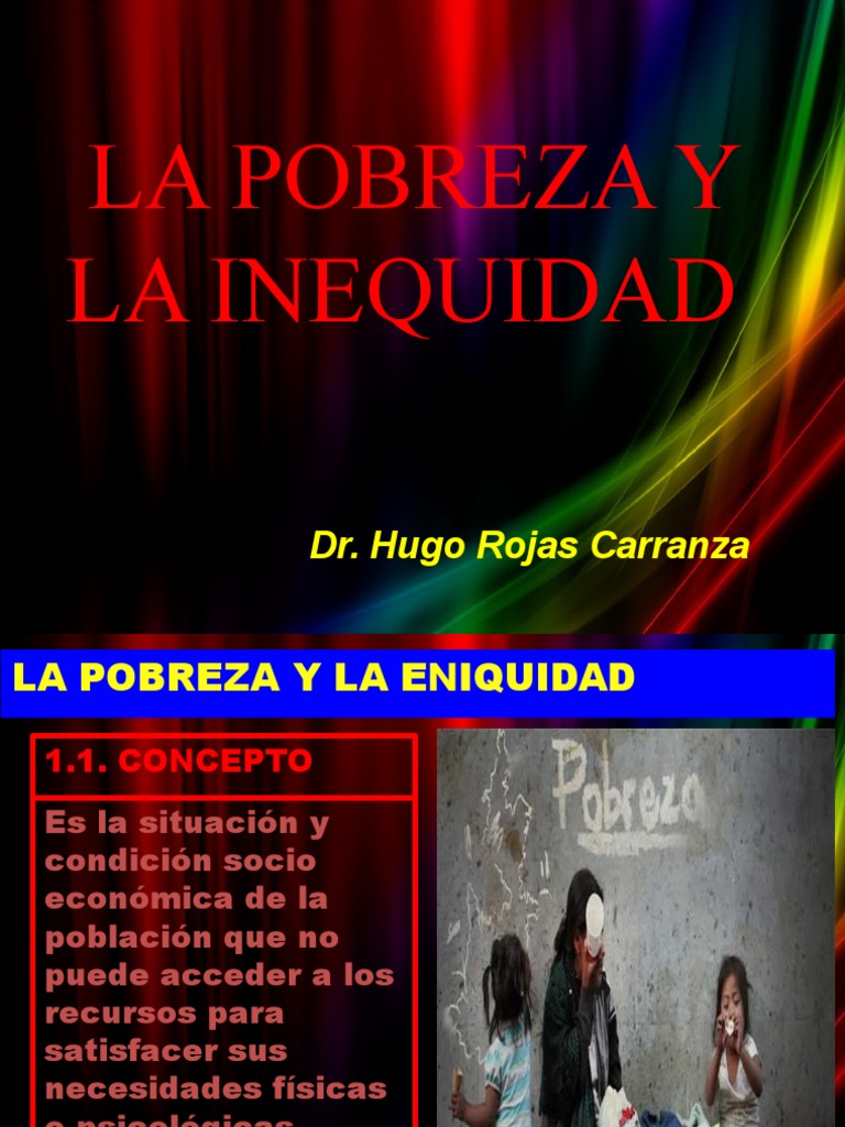 La Pobreza | PDF | Pobreza | Pobreza e indigencia
