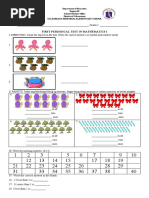 1st Periodical Tests With TOS Grade 1 | PDF