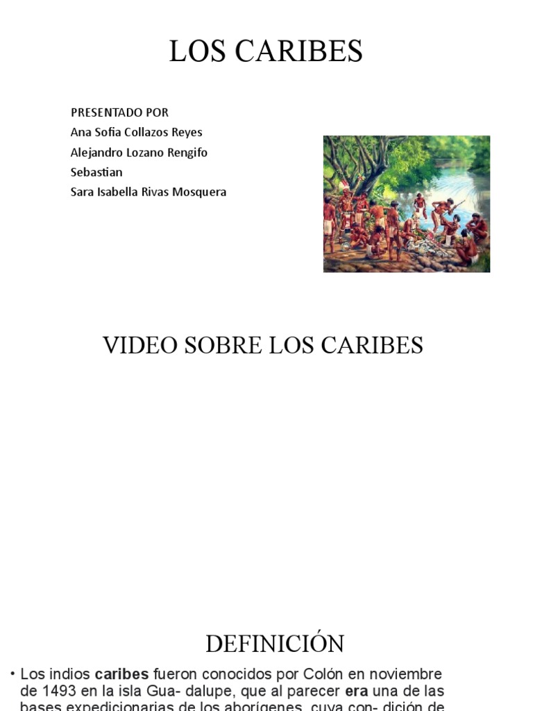 Los Caribes | PDF | Pueblos Indígenas de las Américas