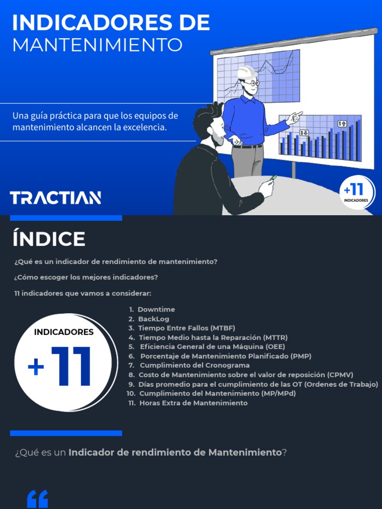 Ebook Indicadores de Manutencao Es | PDF | Ingeniería de confiabilidad | Planificación