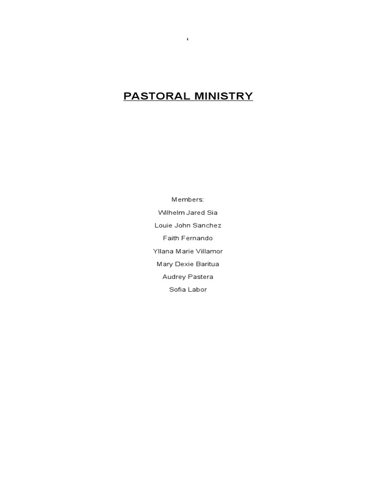 Church Community Projects | PDF | Lifestyle