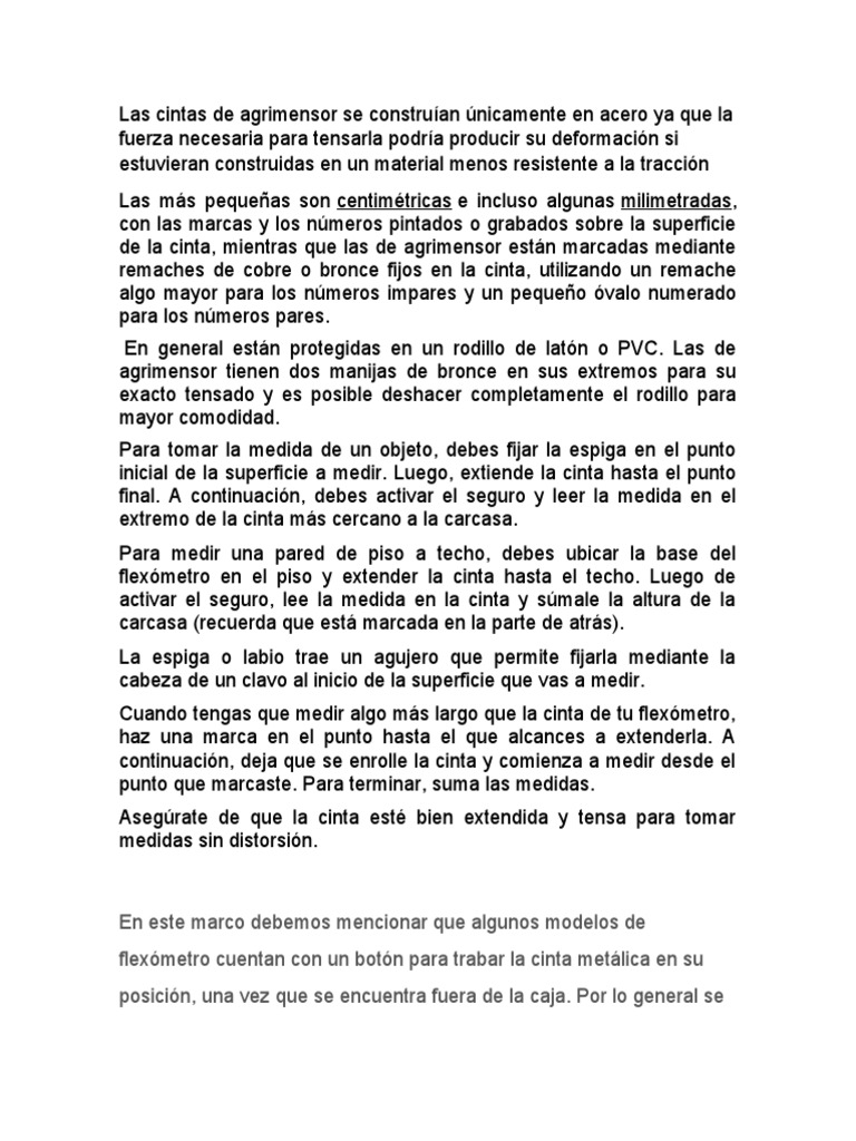 Fleximetro | PDF