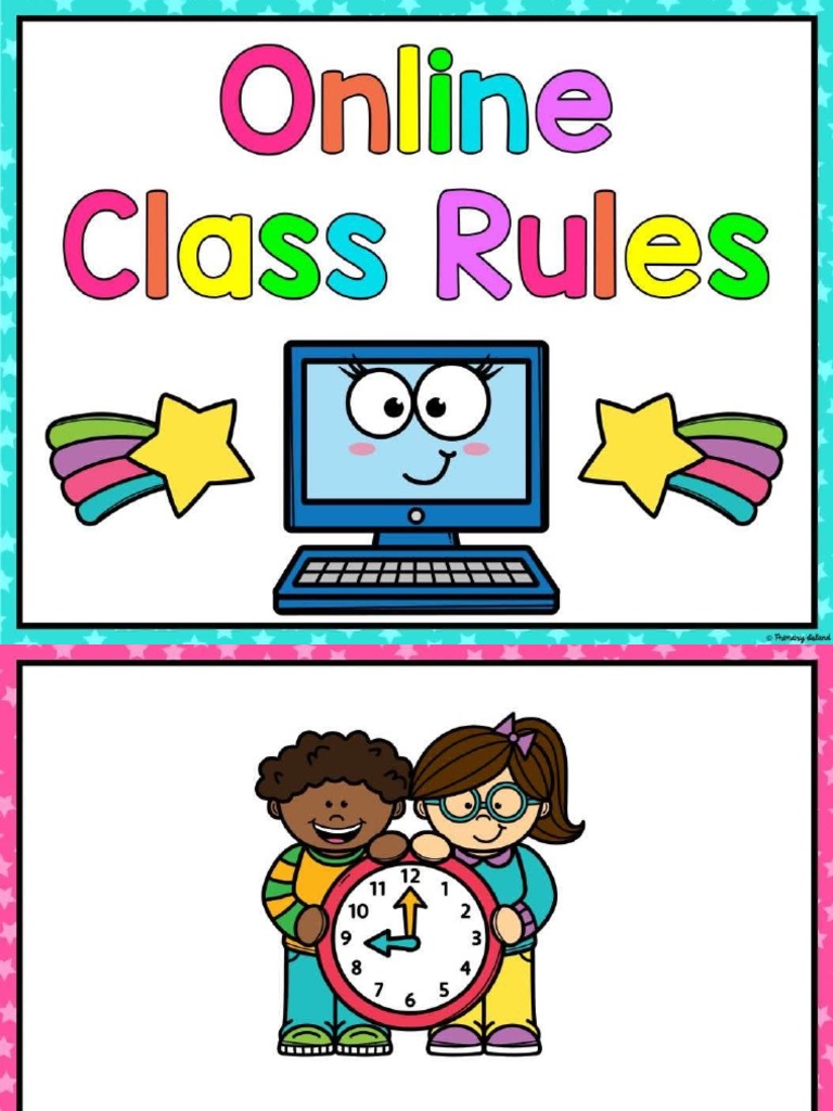 Online Class Rules | PDF