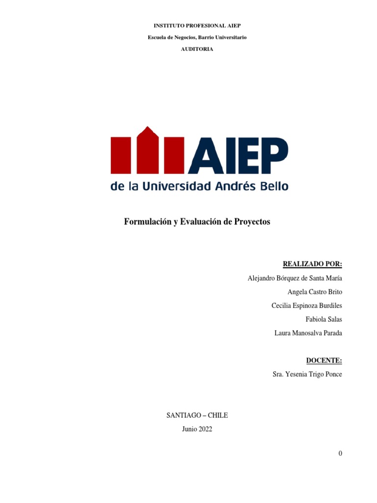 Informe Evaluación de Proyectos Final | PDF | Business | Análisis FODA