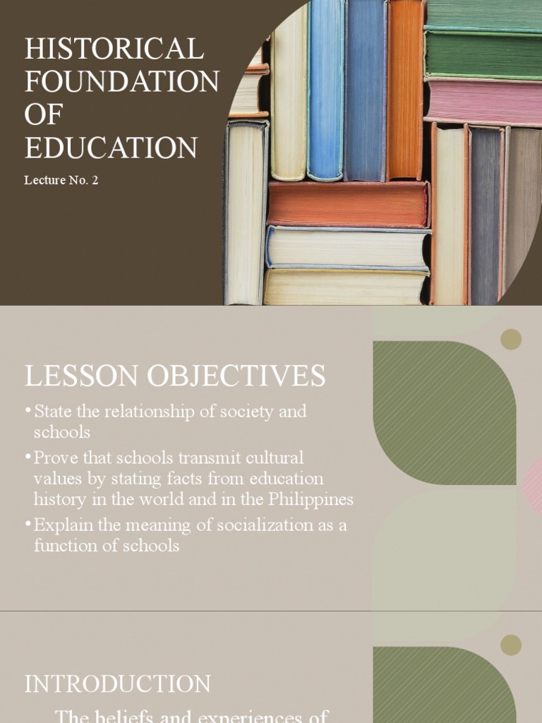 Historical Foundation of Education Lecture No. 2 | PDF | Ancient Egypt ...