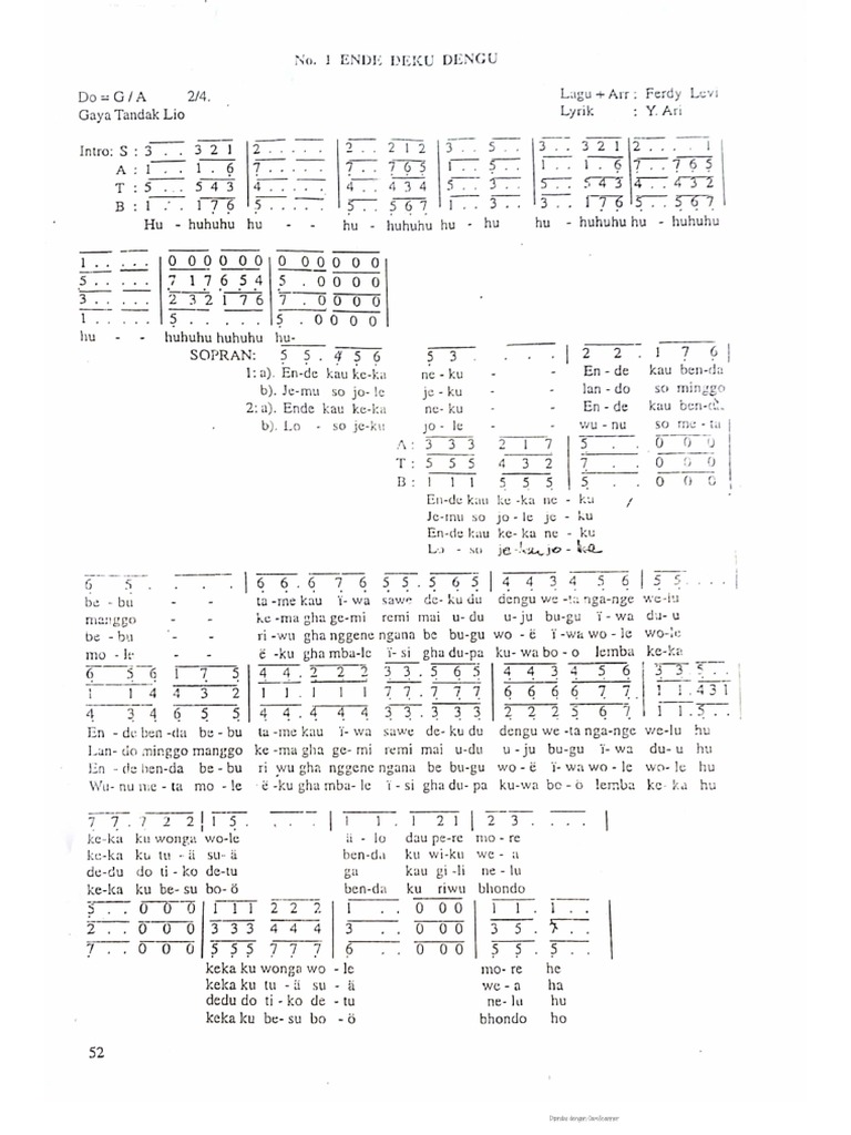 Ende Deku Dengu | PDF