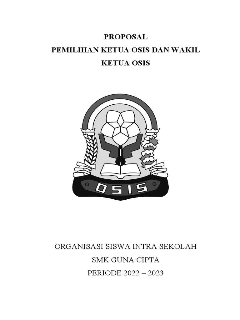 Proposal Pemilihan Ketua OSIS | PDF