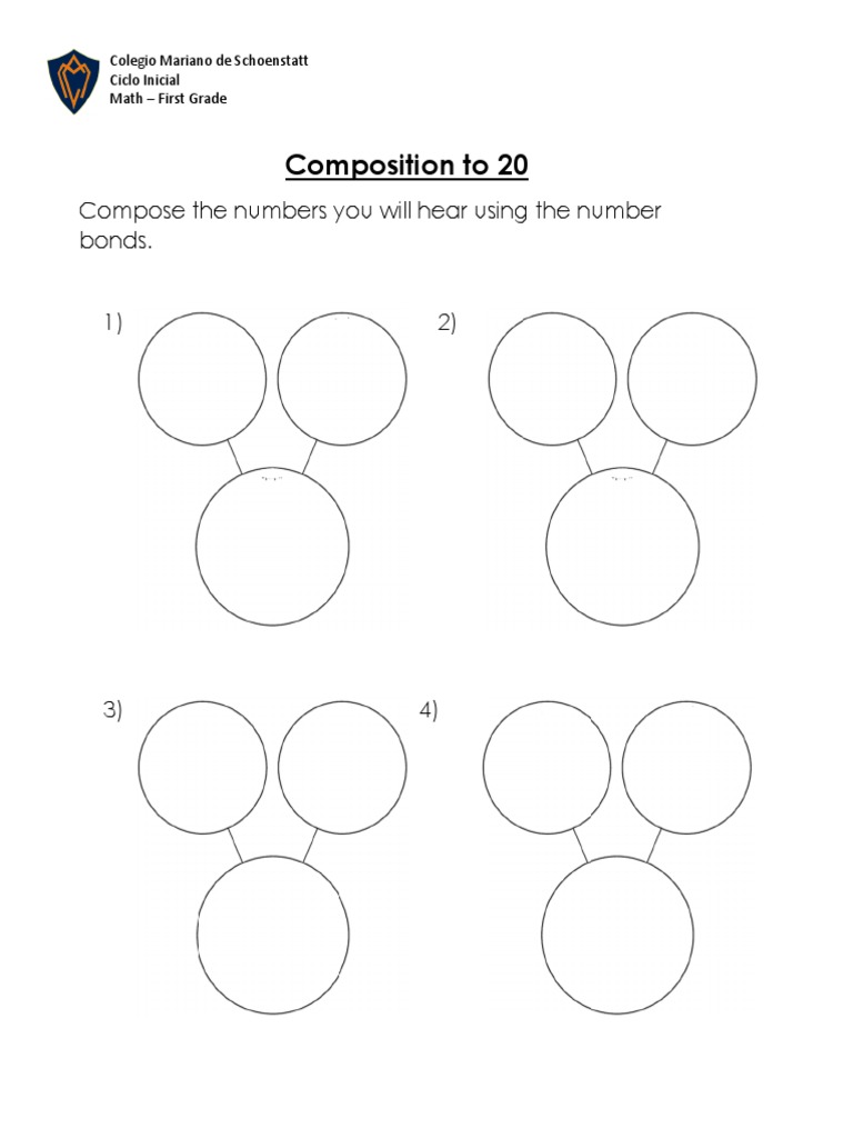 Introduction to Number Bond Decomposition and Composition for First ...
