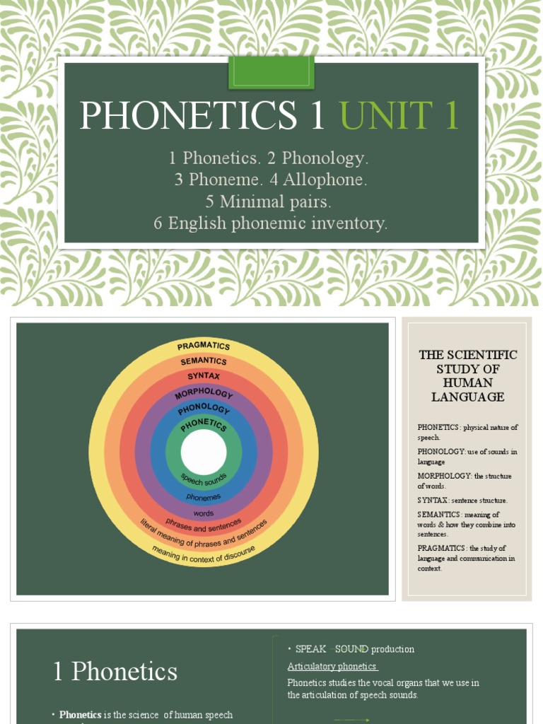 The Scientific Study of Human Language | PDF | Phonology | Phonetics