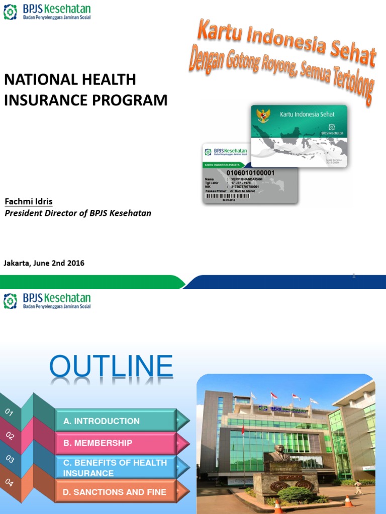 Presentasi BPJS Kesehatan (2016) | PDF | Welfare | Health Care