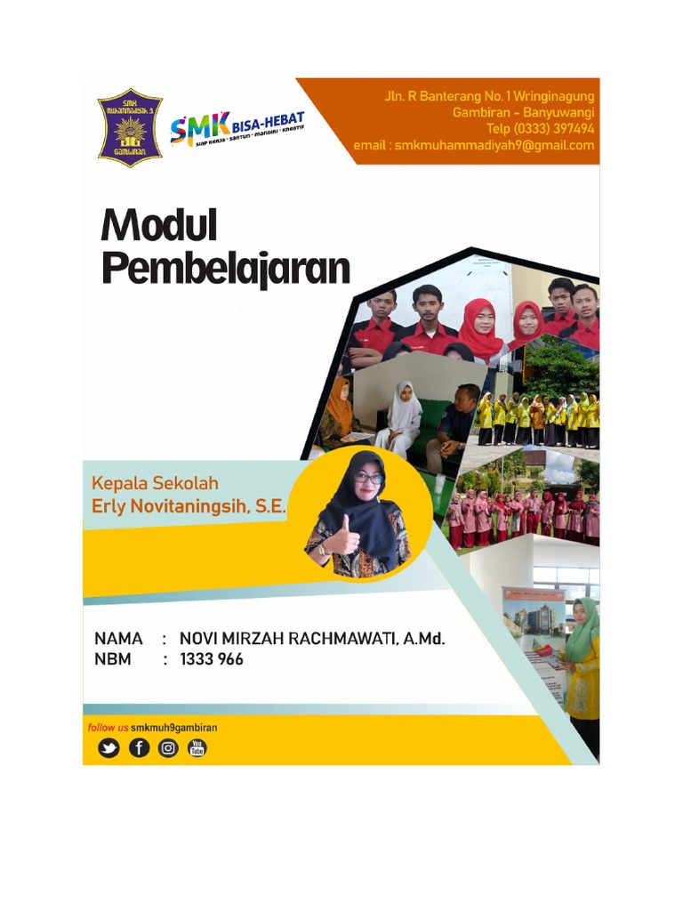 Modul 1 Unsur-Unsur Tata Letak Desain Grafis | PDF Modul 1 Unsur-Unsur Tata Letak Desain Grafis | PDF