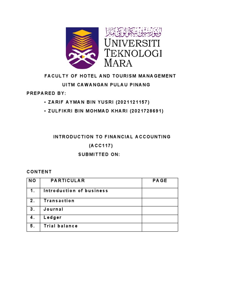 Acc117 Group | PDF | Service Industries | Corporations