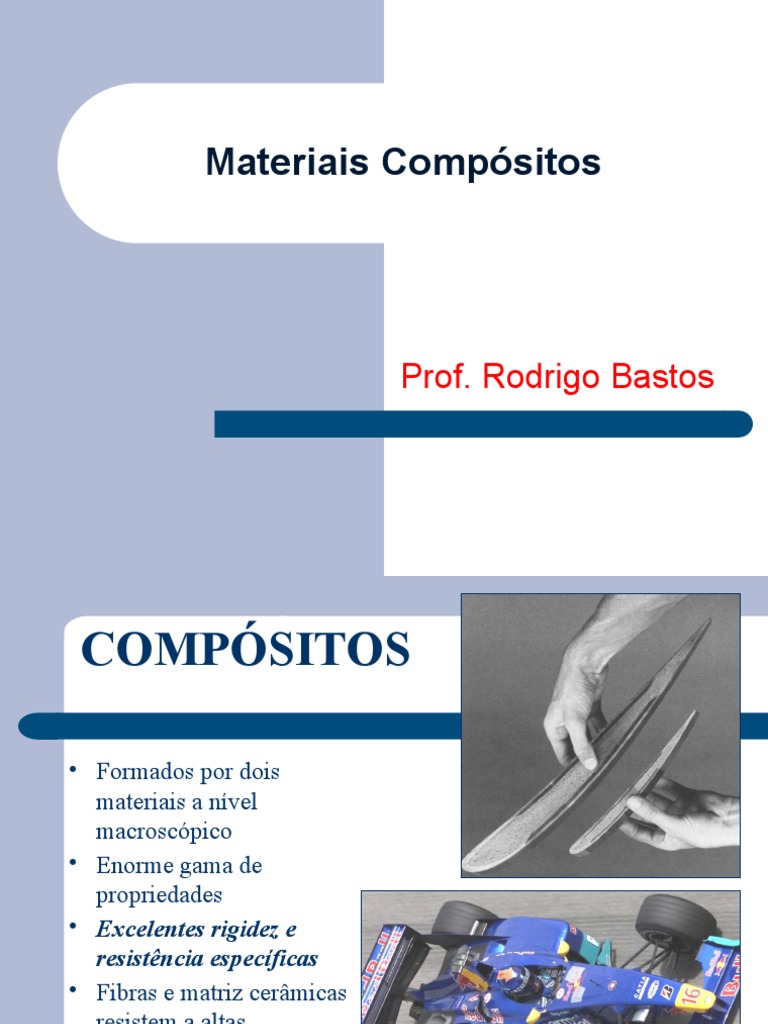 Tipos de Materiais Compósitos | PDF | Material composto | Materiais