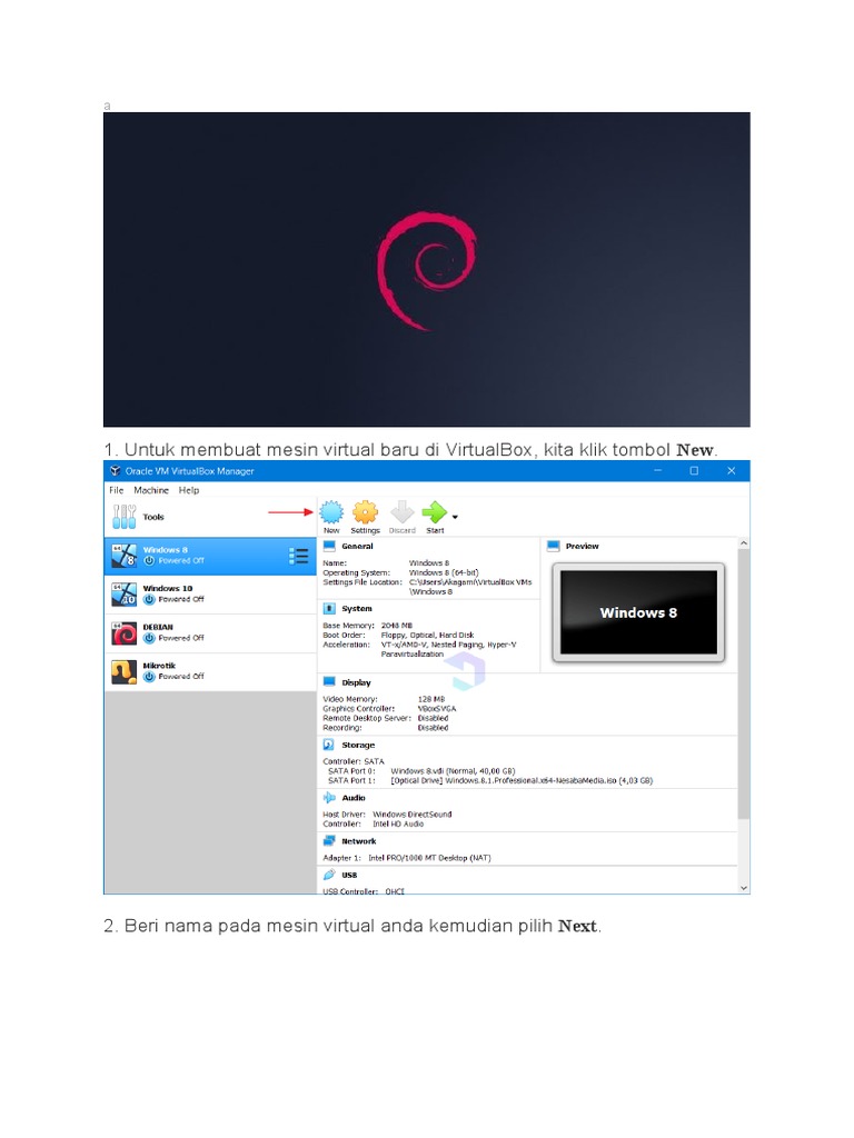 Modul Instalasi Debian 10 | PDF